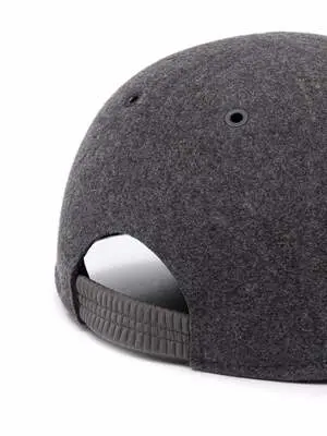 Zegna Knitted Wool Baseball Cap