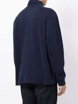 Polo Ralph Lauren High Neck Zip Sweatshirt - Blue