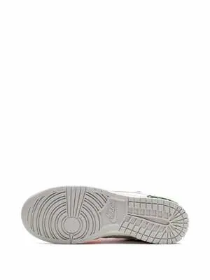 Nike X Off White Dunk Low Lot 15 Sneakers - Grey