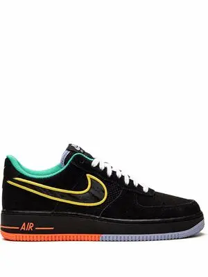Nike Air Force 1 Low '07 Lv8 Peace And Unity Sneakers - Black