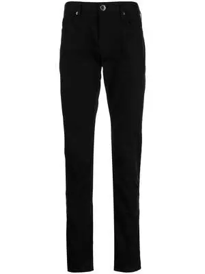 Emporio Armani J06 Slim-fit Jeans - Black