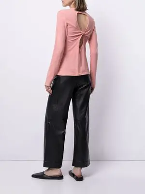 Proenza Schouler White Label Twist-detail Top