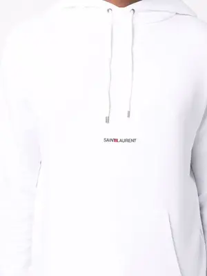 Saint Laurent Logo-print Hoodie
