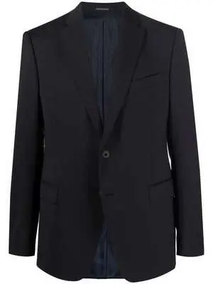 Emporio Armani Fitted Single-breasted Blazer