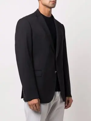 Emporio Armani Fitted Single-breasted Blazer