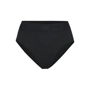 SKIMS Brief | Grey | Xl | Cotton Rib Black