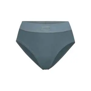 SKIMS Brief | Grey | Xl | Cotton Rib Blue