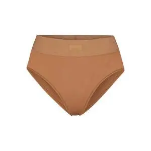 SKIMS Brief | Grey | Xl | Cotton Rib Brown