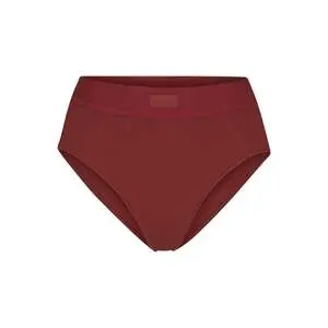 SKIMS Brief | Grey | Xl | Cotton Rib Sangria
