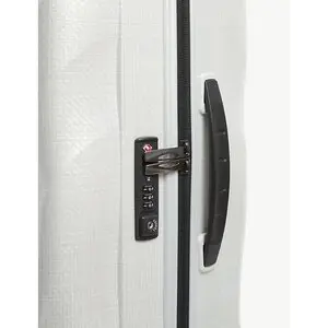 SAMSONITE C-lite Spinner Hard Case Cabin Suitcase 75cm - Off White