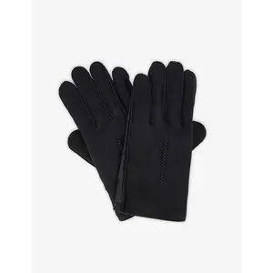 DENTS Touchscreen Suede Gloves - Black