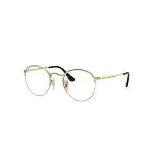 Ray-ban Ray-Ban Round Eyeglasses Frame Arista Gold