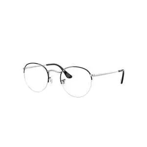 Ray-ban Round Eyeglasses Frame - Silver