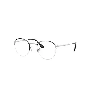 Ray-ban Round Eyeglasses Frame - Silver