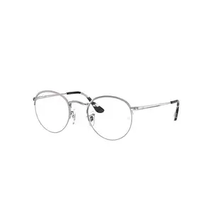 Ray-ban Round Eyeglasses Frame - Silver
