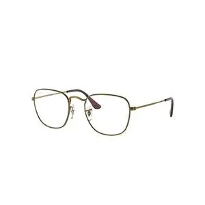 Ray-ban Frank Optics Eyeglasses Antique Gold