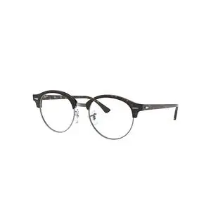 Ray-ban Clubround Optics Eyeglasses Frame Clear Lenses 47-19
