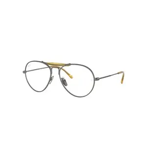 Ray-ban Titanium Optics Eyeglasses Frame - Gunmetal