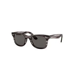 Ray-ban Wayfarer Ease Sunglasses Striped Grey Havana