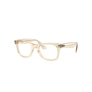 Ray-ban RAY-BAN Wayfarer Ease Optics Change Limited Eyeglasses Transparent Nude