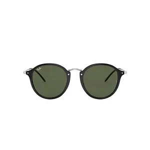 Ray-ban Round Fleck Sunglasses - Black