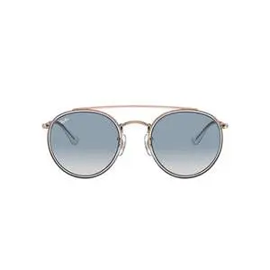 Ray-ban Round Double Bridge Sunglasses - Copper