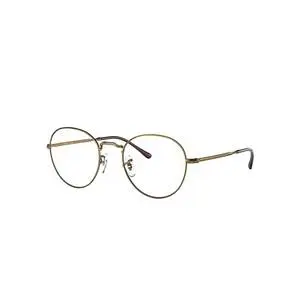 Ray-ban Ray-Ban Round Metal Optics II Eyeglasses Frame Antique Gold