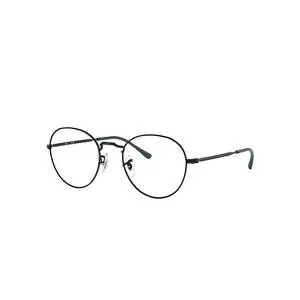 Ray-ban Round Metal Optics Ii Eyeglasses Frame - Black
