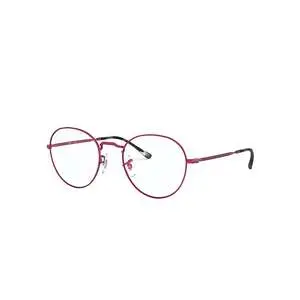 Ray-ban Ray-Ban Round Metal Optics II Eyeglasses Frame Red