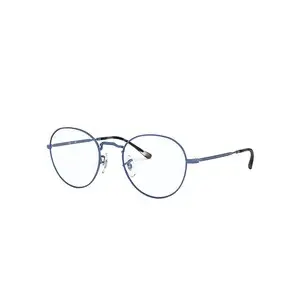 Ray-ban Ray-Ban Round Metal Optics II Eyeglasses Frame Transparent Blue