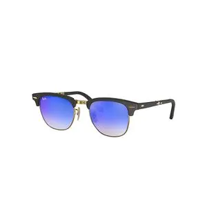 Ray-ban Ray-Ban Clubmaster Folding Sunglasses Gold
