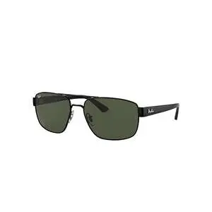 Ray-ban Sunglasses With Metallic Frame - Black
