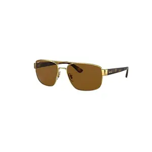 Ray-ban Sunglasses With Metallic Frame - Gold