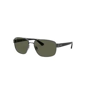 Ray-ban Sunglasses With Metallic Frame 60-17 Grey