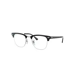 Ray-ban Clubmaster Metal Optics Eyeglasses Frame - Black