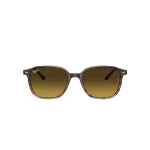 Ray-ban Leonard Sunglasses - Striped Brown & Red