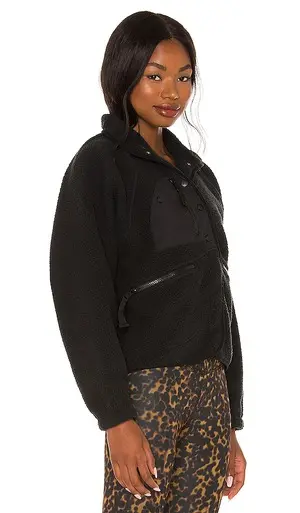Free People Hit The Slopes Jacket - Black