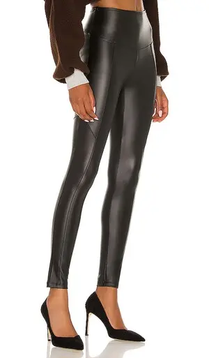 Yummie Faux Leather Legging
