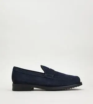 TOD'S Suede Loafers - Blue