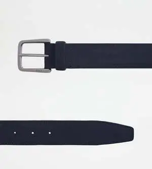 TOD'S Suede Belt - Blue