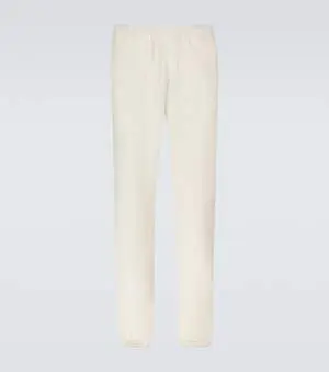 LES TIEN Cotton Sweatpants - Neutrals