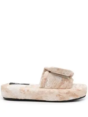 Natasha Zinko Lace Slides