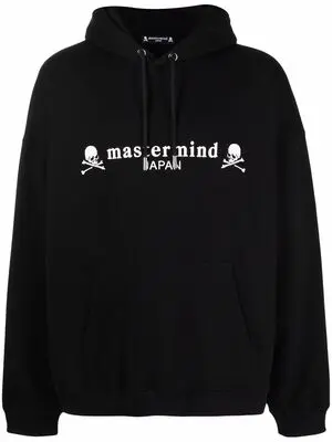 MASTERMIND WORLD Skull Print Cotton Hoodie