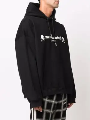 MASTERMIND WORLD Skull Print Cotton Hoodie