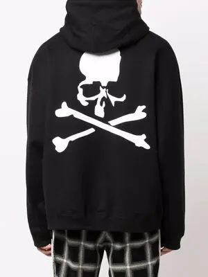 MASTERMIND WORLD Skull Print Cotton Hoodie