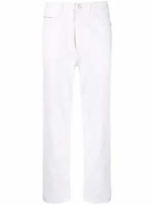 Jacob Cohen Cropped Straight-leg Jeans