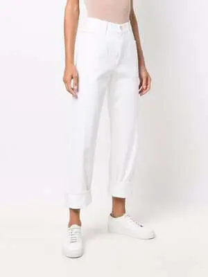 Jacob Cohen Cropped Straight-leg Jeans