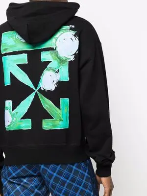 Off-White Arrows Graphic-print Hoodie