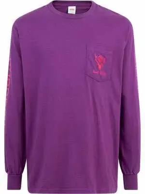 Supreme South2 West8 Long-sleeve T-shirt - Purple