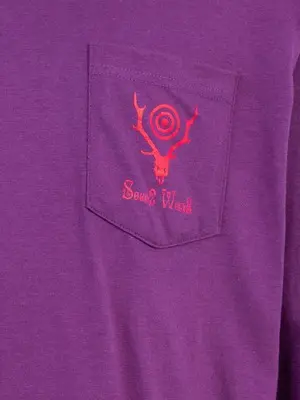 Supreme South2 West8 Long-sleeve T-shirt - Purple